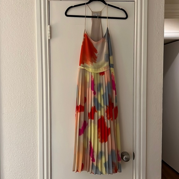 1. State | Dresses | State Pleated Midi Dress | Poshmark